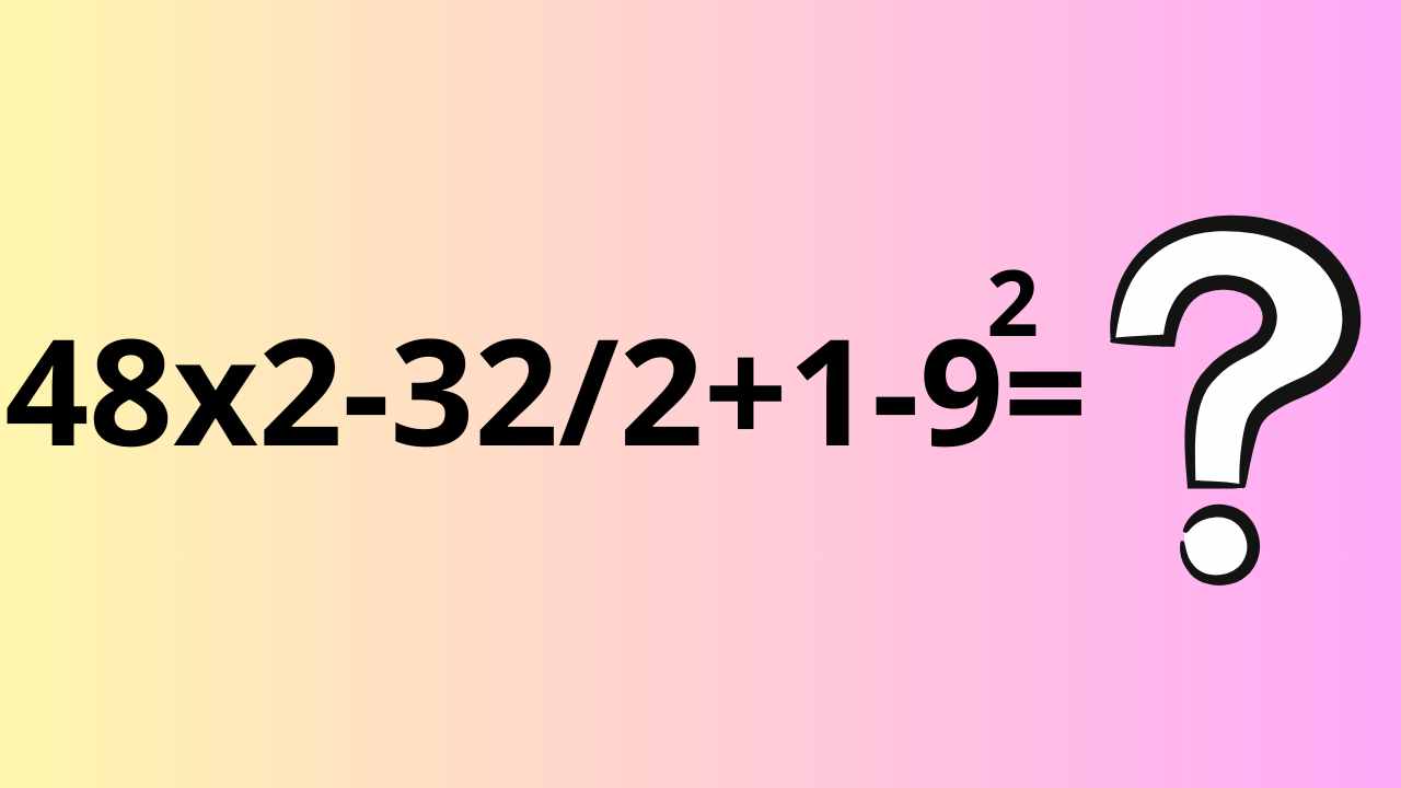 Lenigma Matematico Che Mette Alla Prova Il Tuo Qi Prova A Risolvere